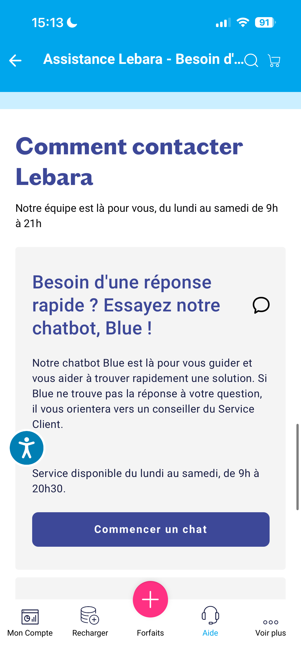 Application MyLebara : gérez votre compte - LEBARA