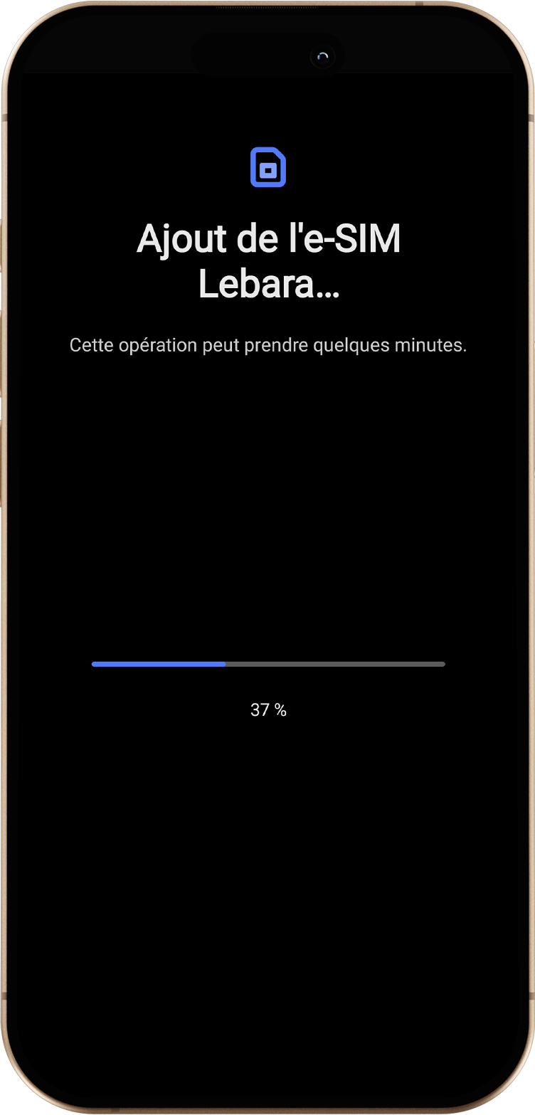 Profitez de l'eSIM gratuite avec votre forfait LEBARA